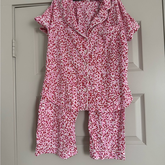Intimates & Sleepwear | Heart Pink Pajama Set | Poshmark